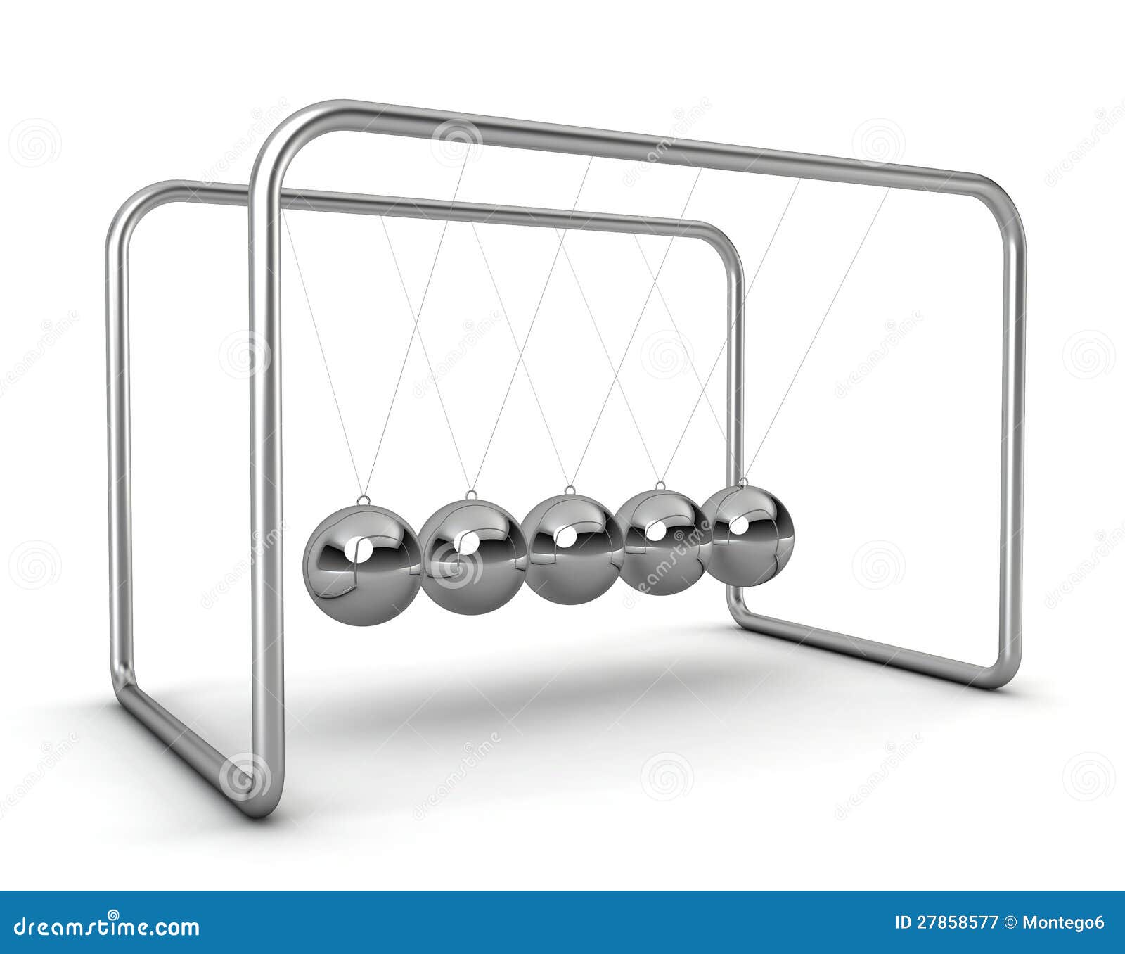 Ball pendulum stock illustration. Illustration of game - 27858577