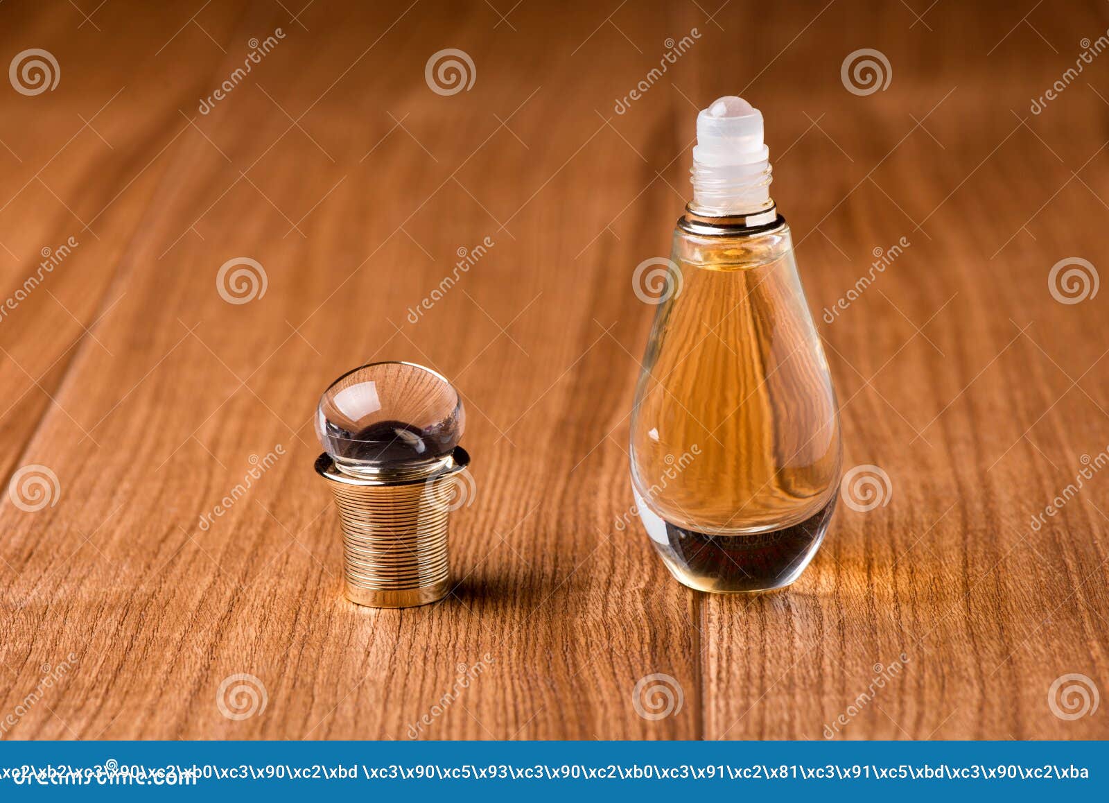 Ball Perfume. Perfume on Essential Oils. Stock Image - Image of ...