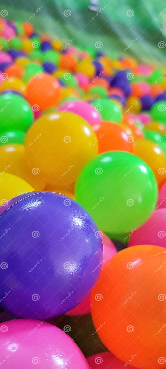 Ball pit arena stock photo. Image of arena, ball, game - 225299020