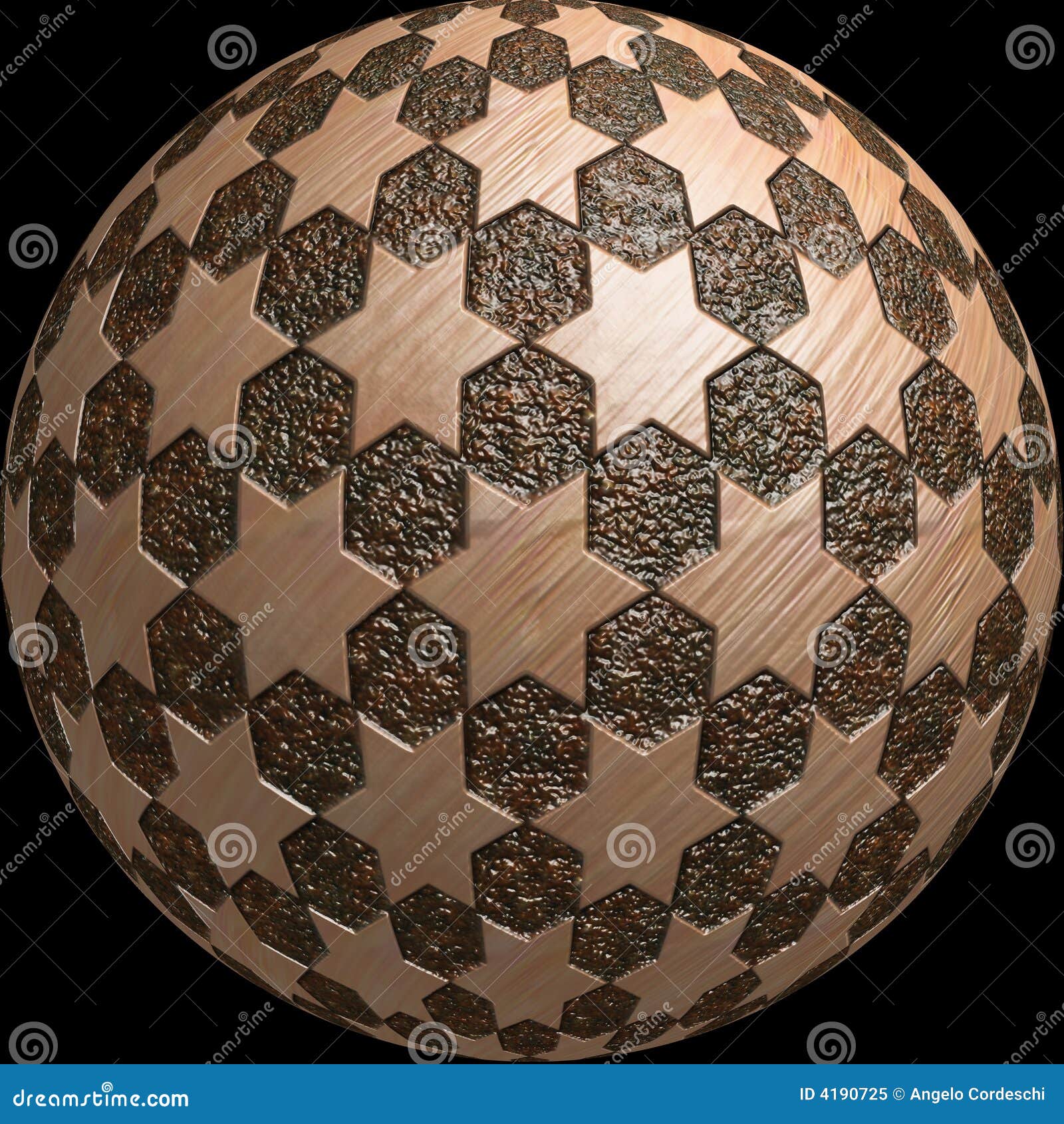 Ball Planet 3d Stars Texture Stock Illustration - Illustration of ...