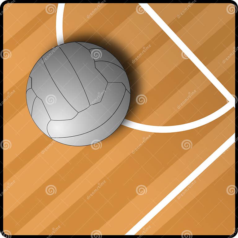 Ball on playground stock illustration. Illustration of school - 33793985