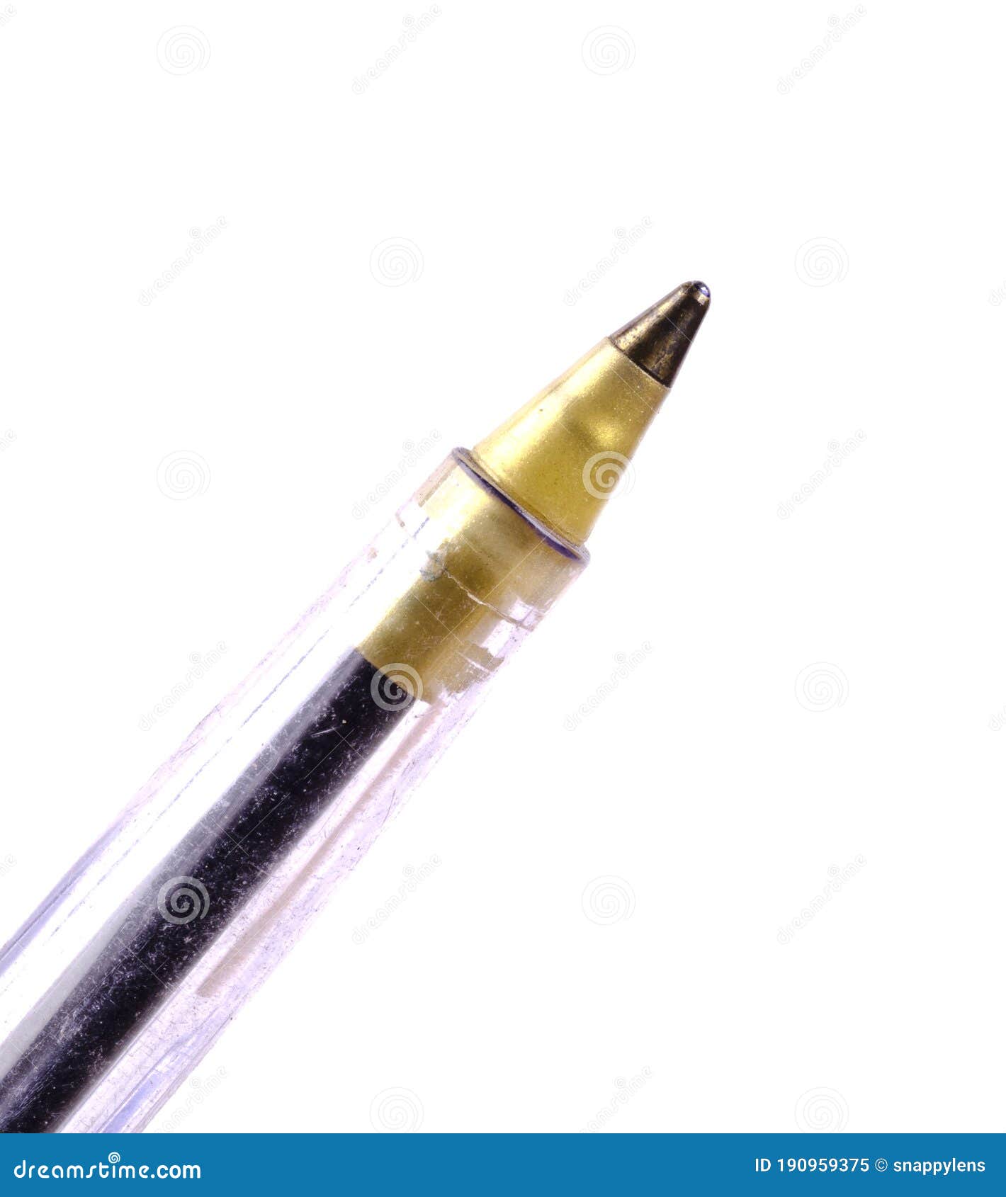 A ball point pen stock image. Image of ball, instrument - 190959375
