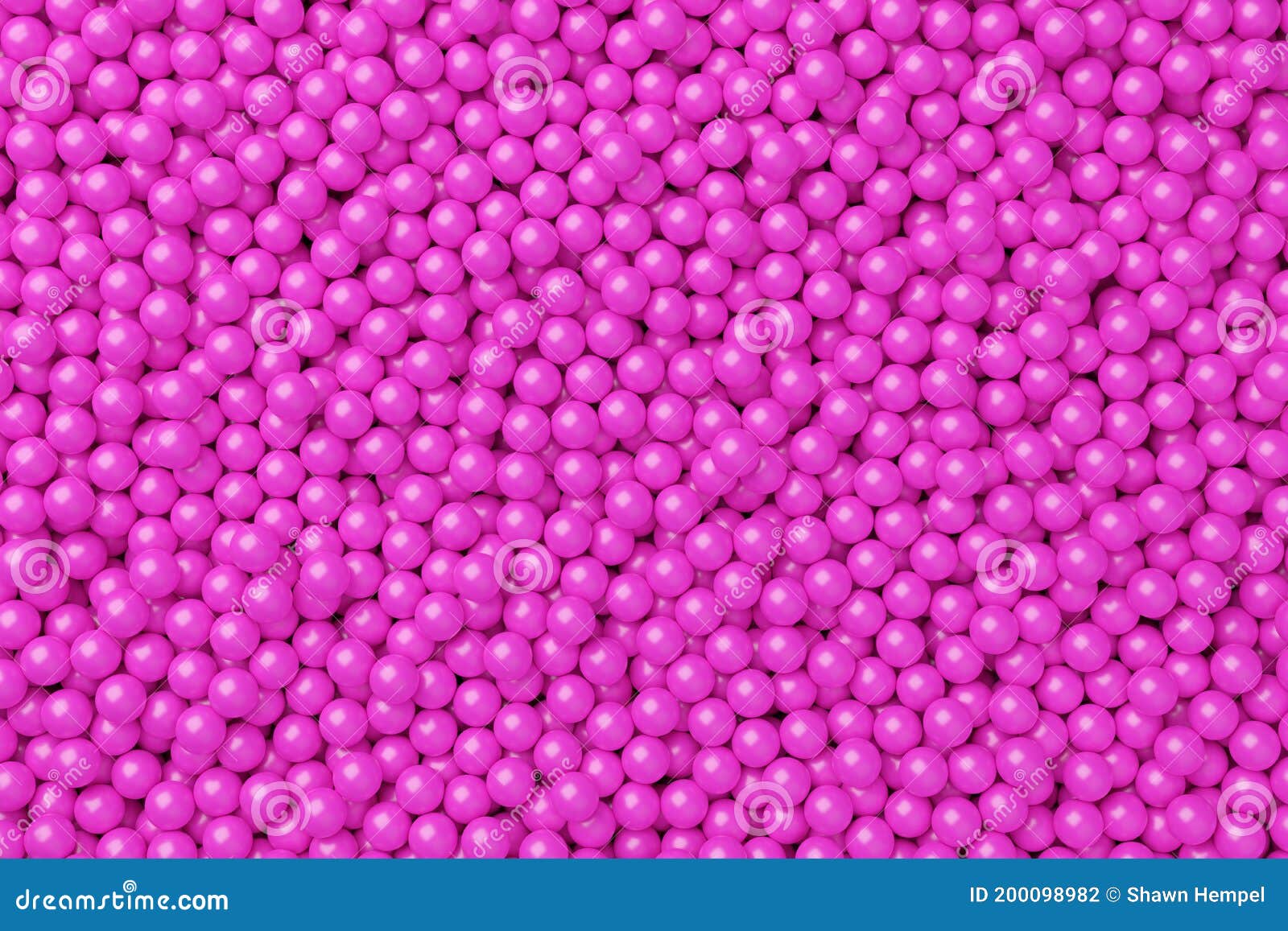 Ball Pool or Pit Filled with Pink Plastic Balls, Abstract Texture ...
