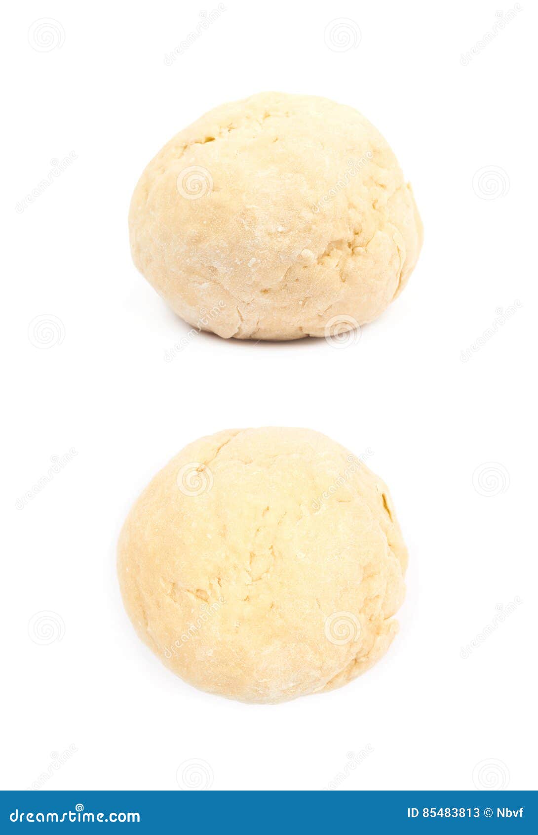 Ball of raw dough isolated stock image. Image of kitchen - 85483813