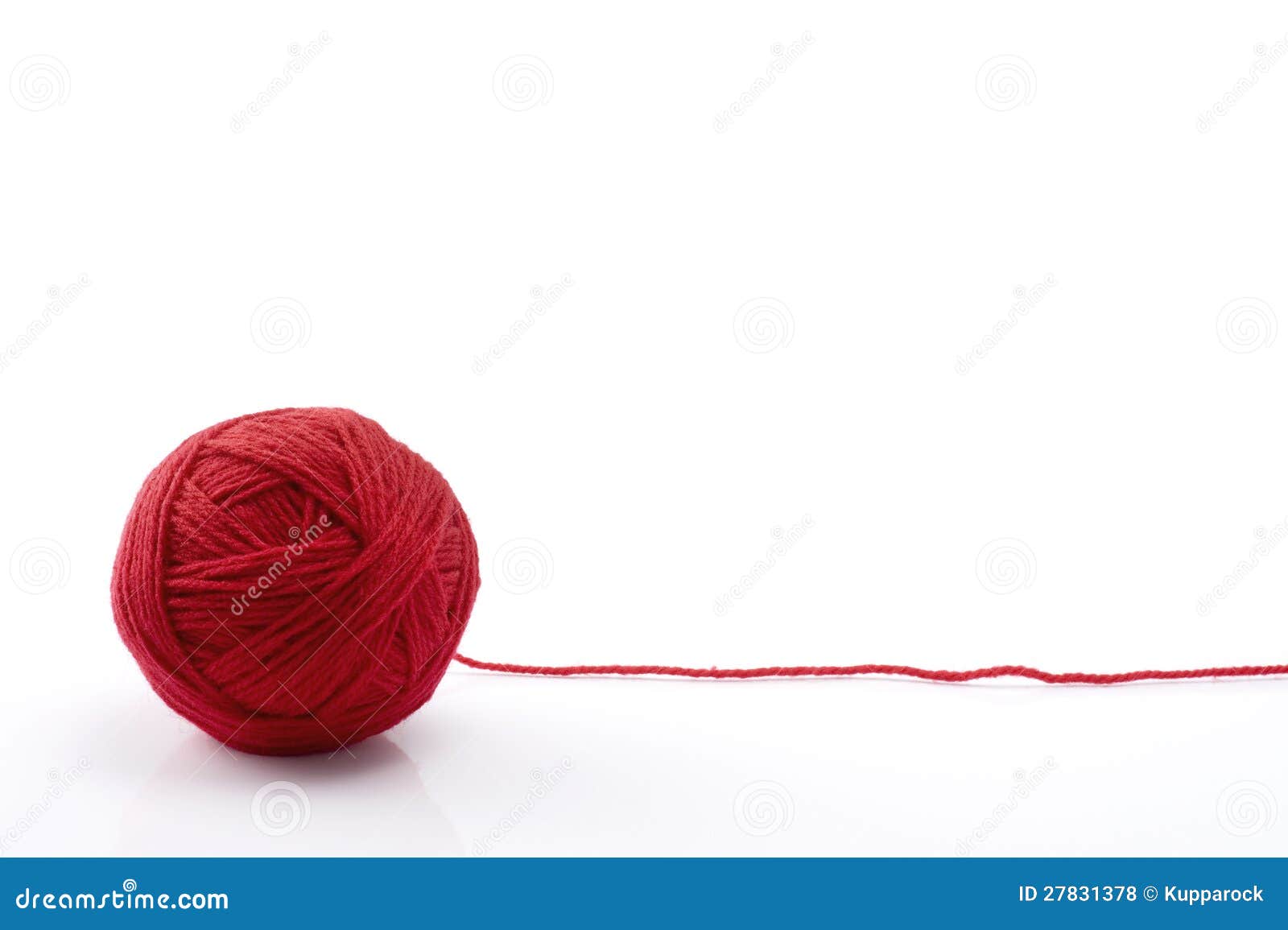 Red Ball Of Yarn