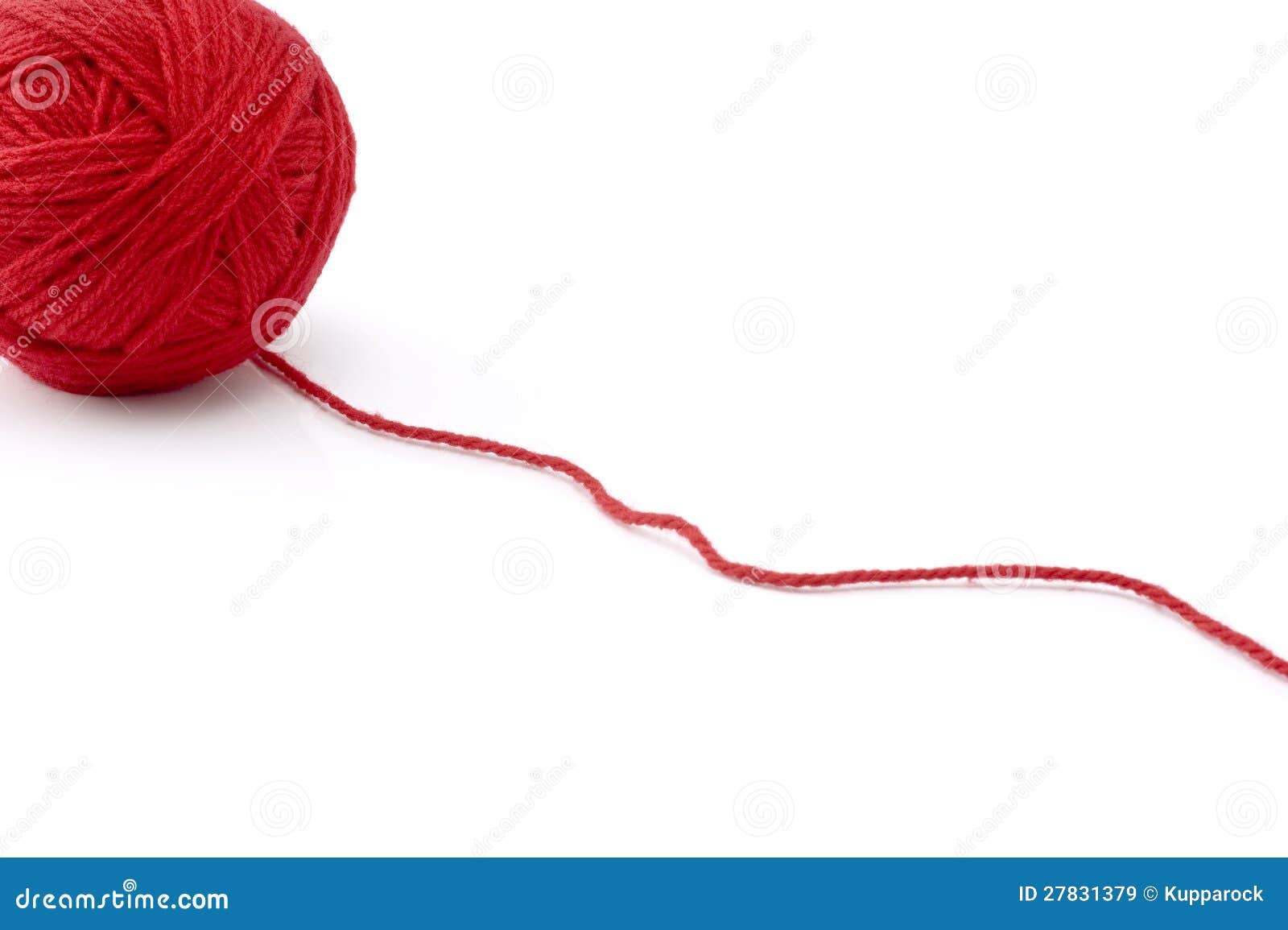 Red Ball Of Yarn