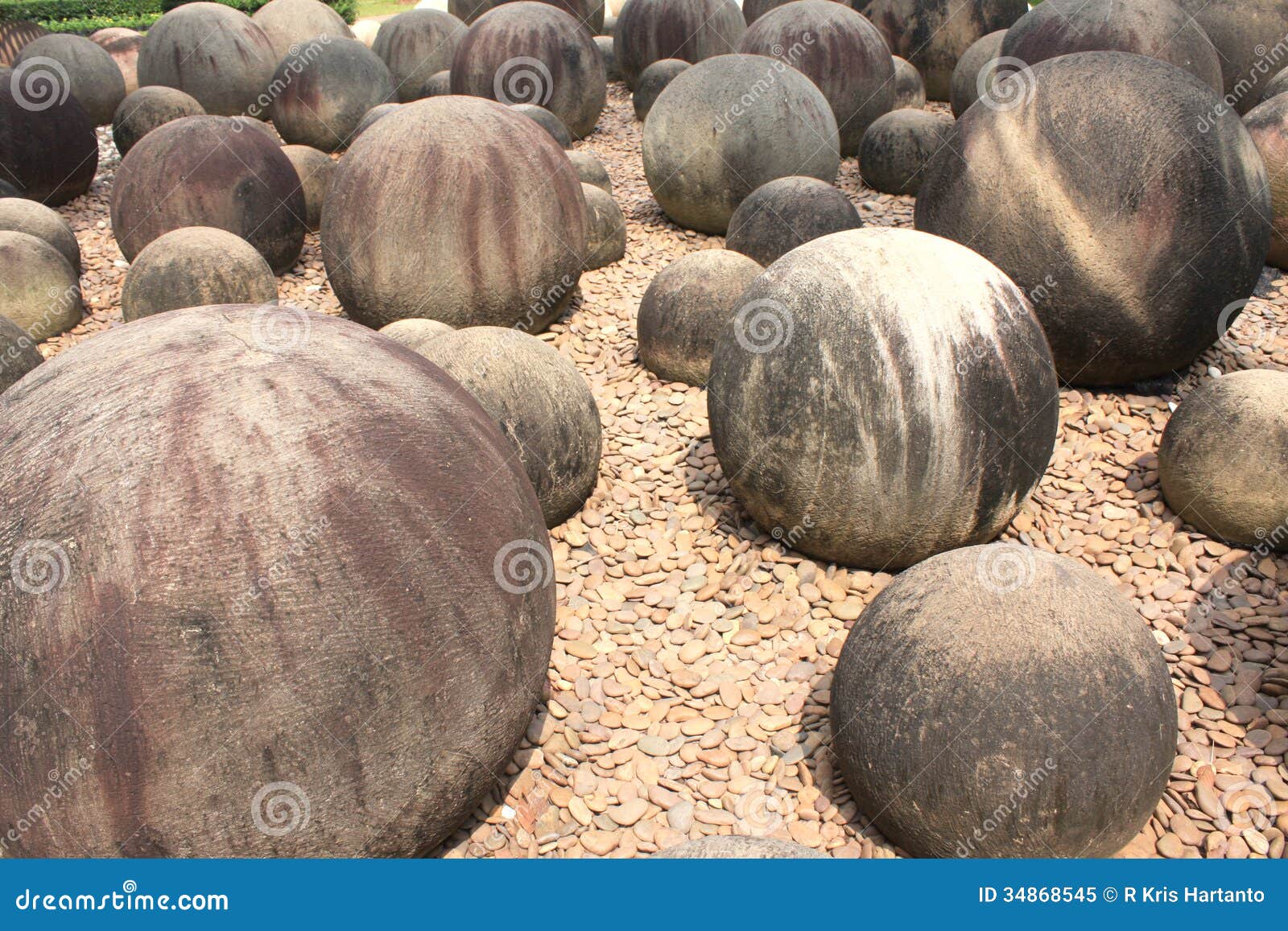 Ball Rock stock image. Image of nature, thailand, object - 34868545