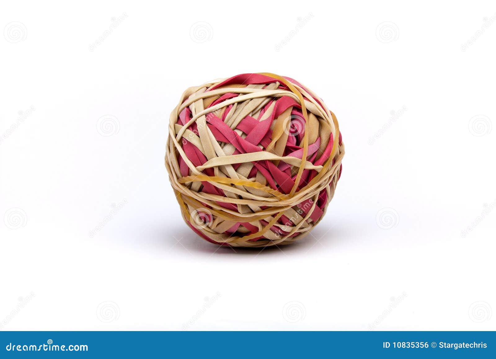 Ball of rubber bands stock photo. Image of school, object - 10835356