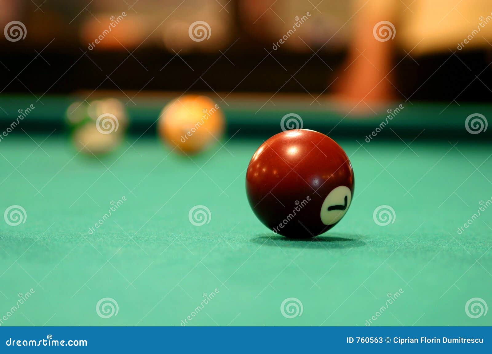 Ball Seven stock image. Image of winning, ball, colors - 760563