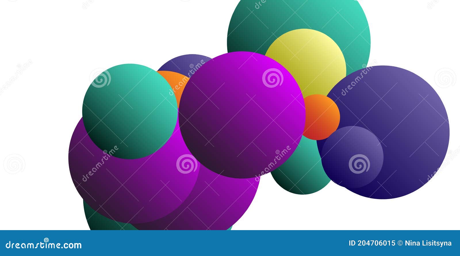 Ball shape gradients. stock vector. Illustration of corporate - 204706015