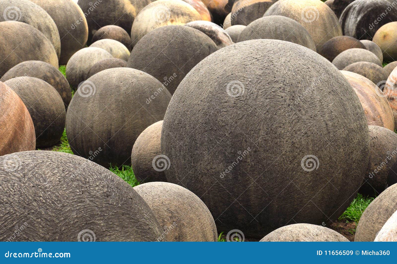 Ball Shaped Stones stock image. Image of small, shaped - 11656509