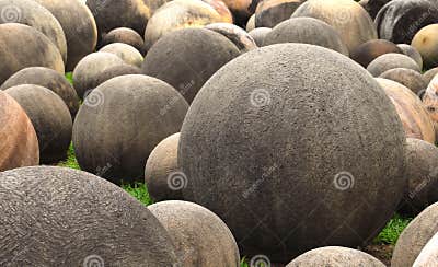 Ball Shaped Stones stock image. Image of small, shaped - 11656509