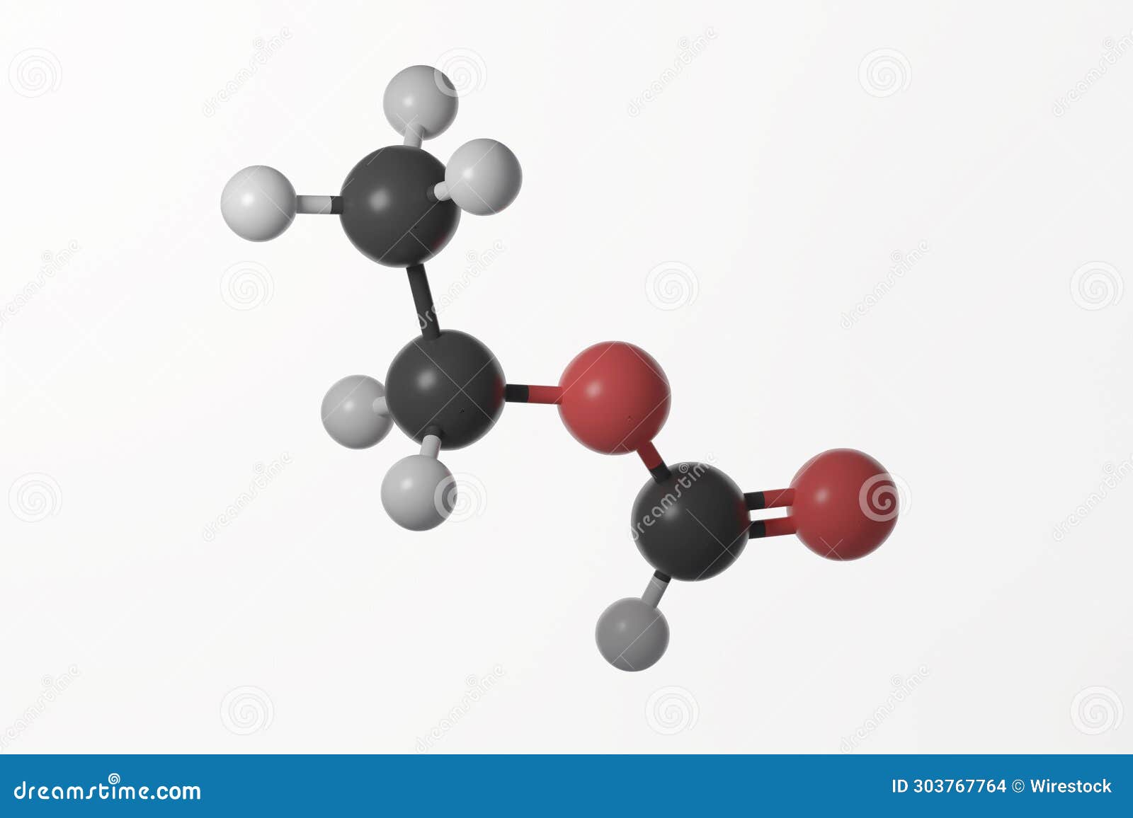 Ethyl Formate Molecule, Molecular Structures, Ester, 3d Model ...