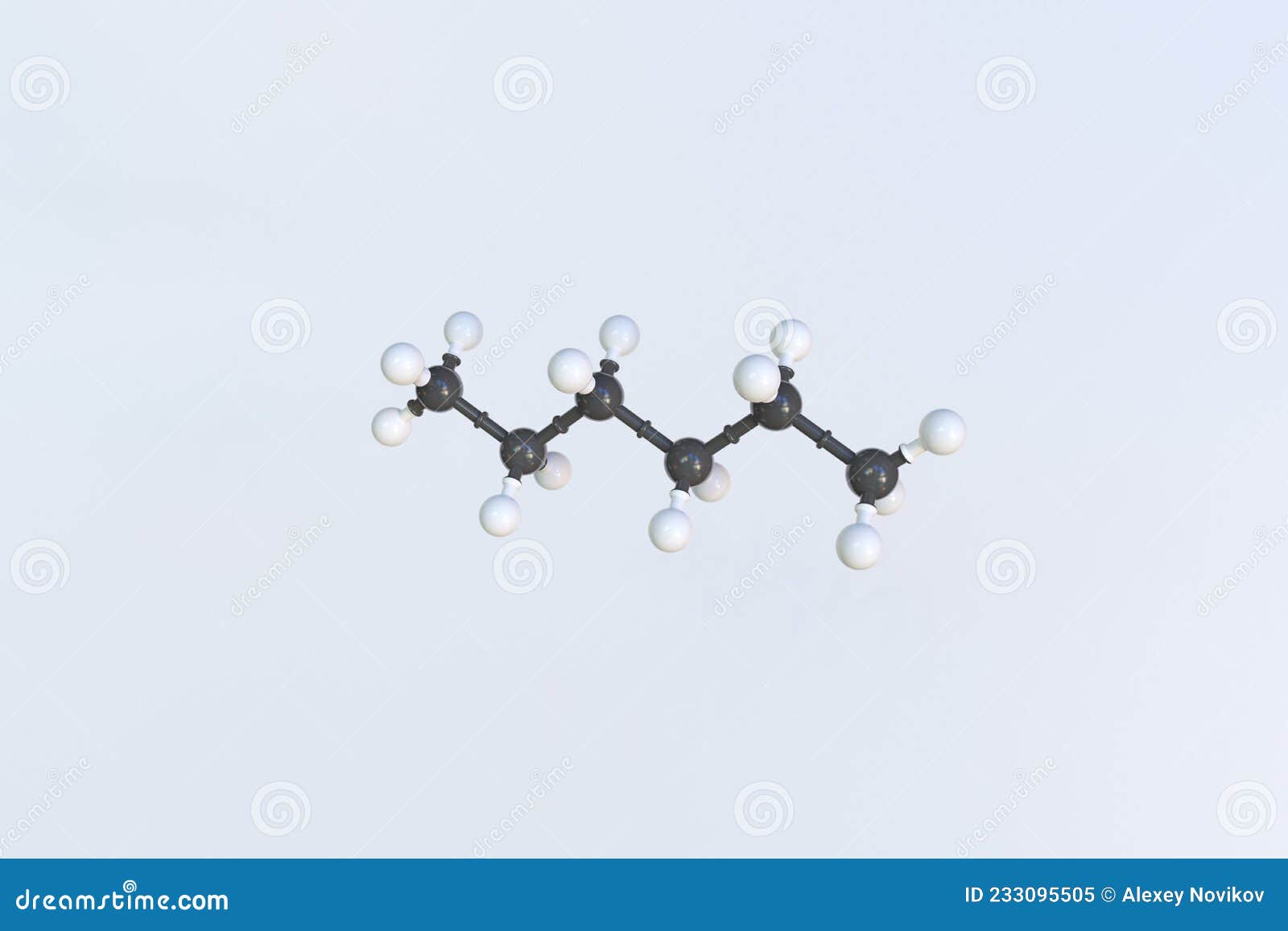 Hexane, Molecular Structures, Alkane, 3d Model, Structural Chemical ...