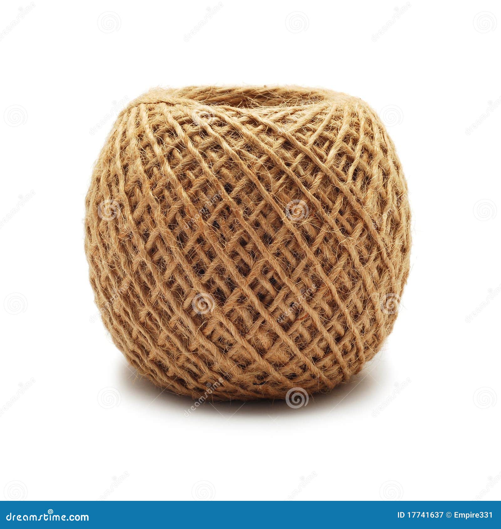 Ball of string stock image. Image of white, fibre, string - 17741637