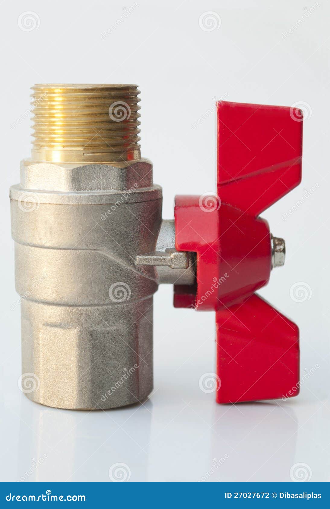Ball valve stock photo. Image of supply, carving, brass - 27027672