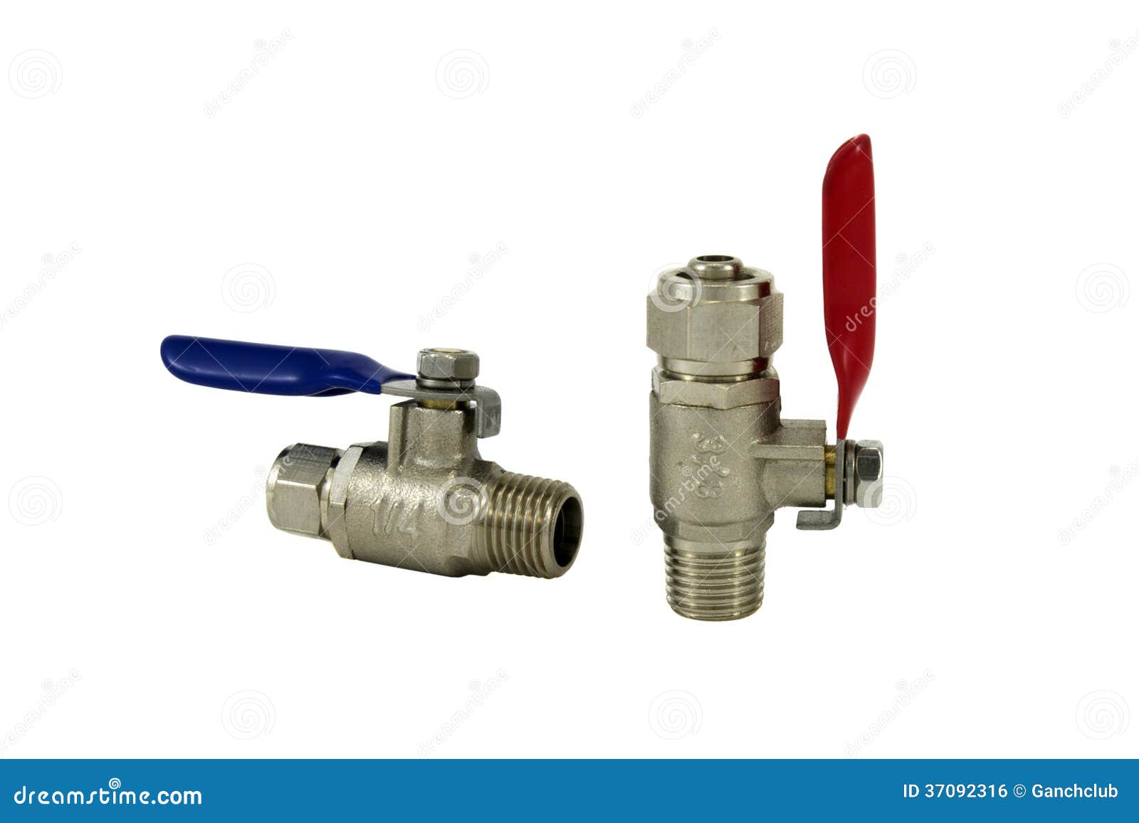 Ball Valve Blue Handles White Background Photos - Free & Royalty-Free ...