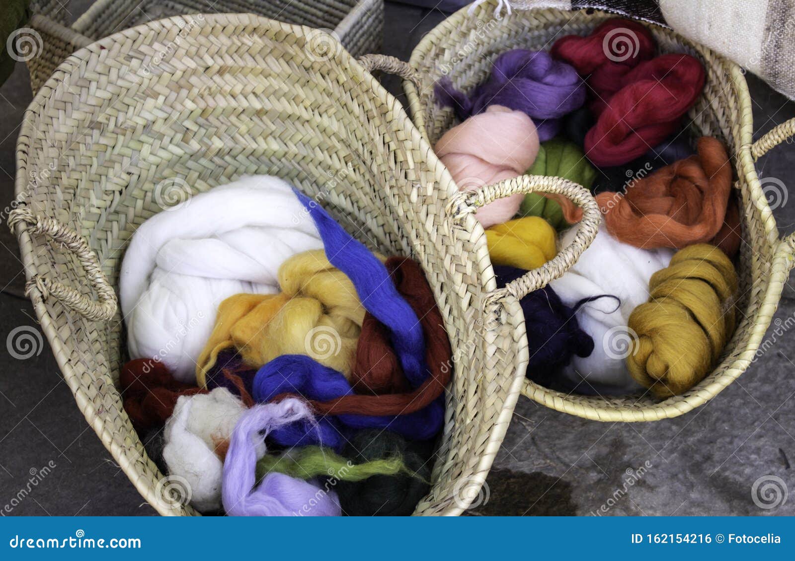 Ball of Wool Knitting Instruments Stock Photo - Image of knitting ...