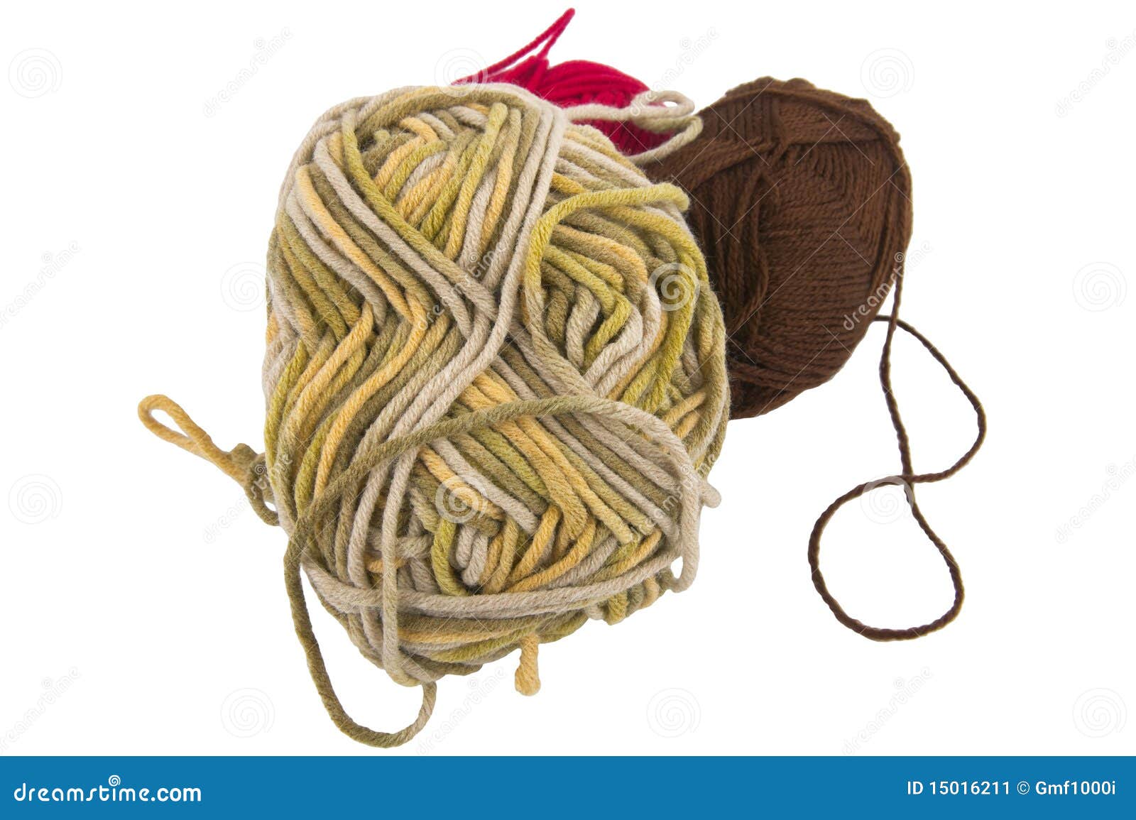 Ball of a Yarn Knitting Wool Stock Image - Image of knit, soft: 15016211