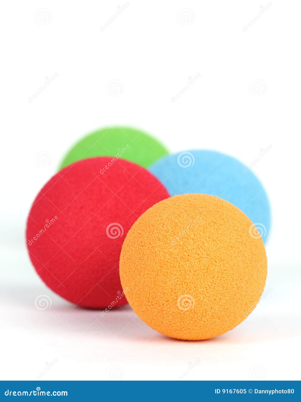 Ballen stock afbeelding. Image of sinaasappel, groen, sluit - 9167605