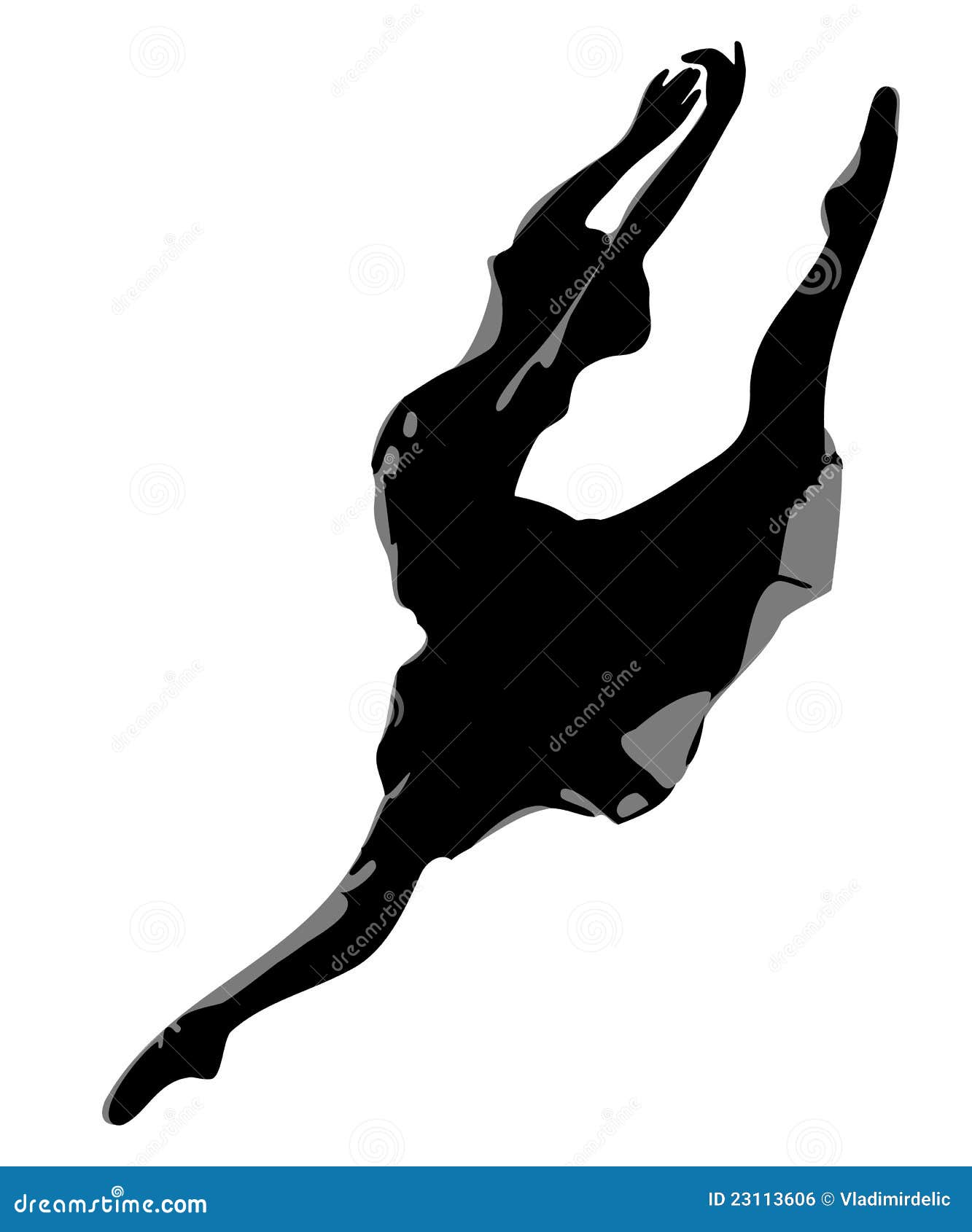 Ballerina Vector Illustration | CartoonDealer.com #23113606