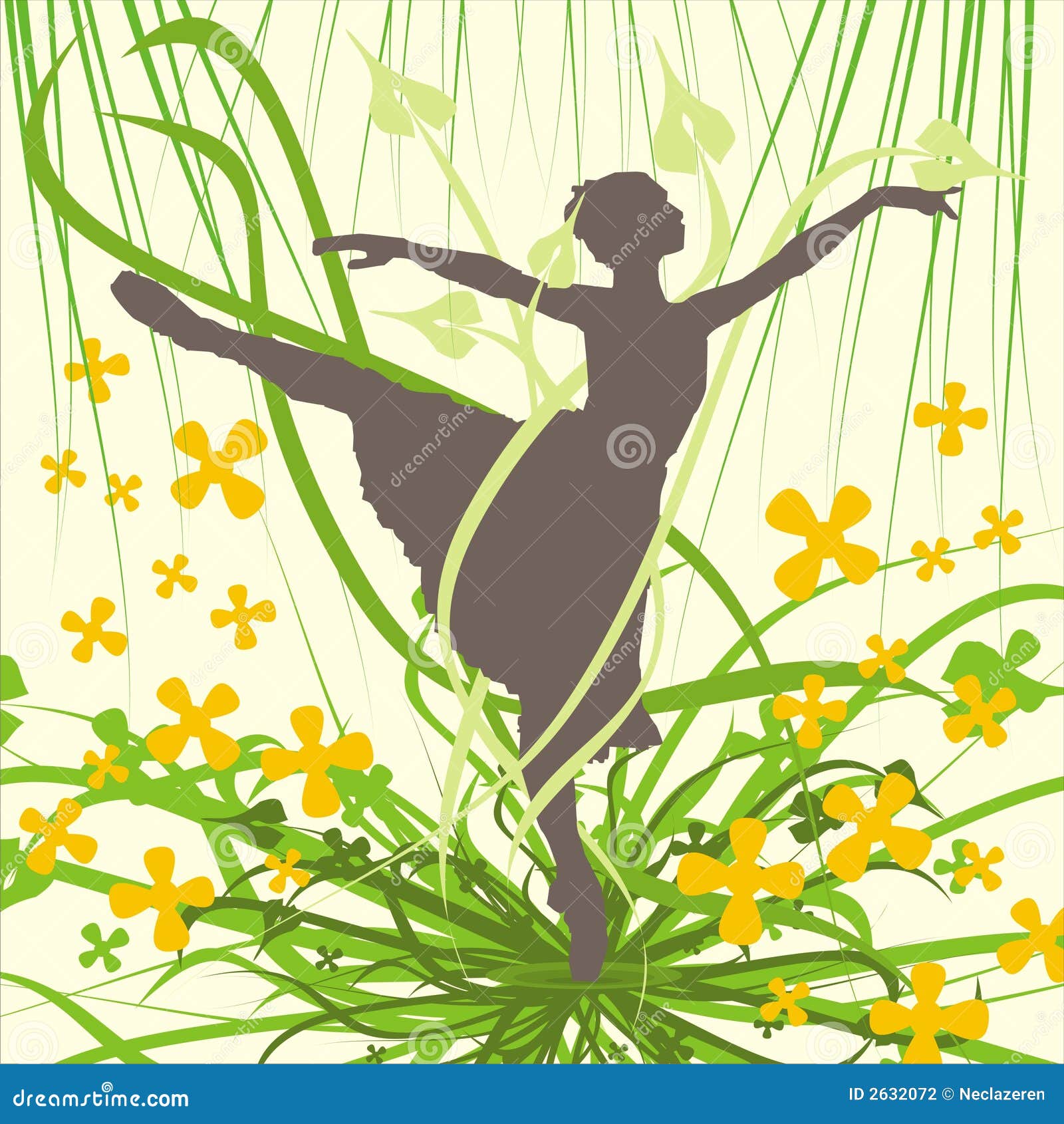 Ballerina Border Stock Illustrations – 193 Ballerina Border Stock ...