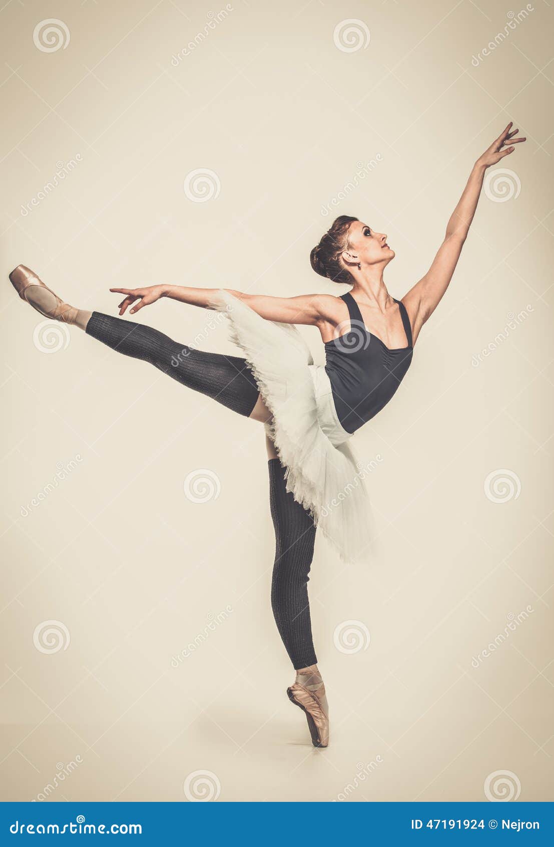 Ballerina dancer in tutu stock photo. Image of movement - 47191924