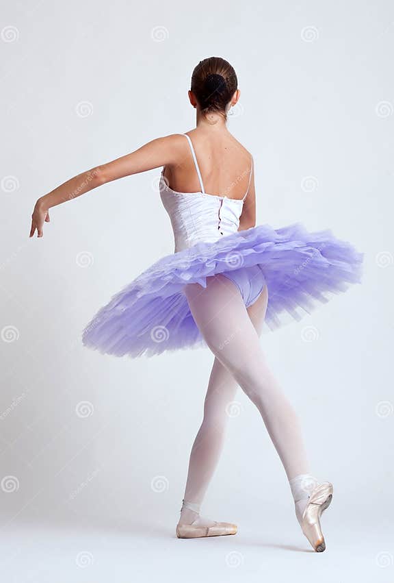 Ballerina dancing stock image. Image of back, beautiful - 16604731