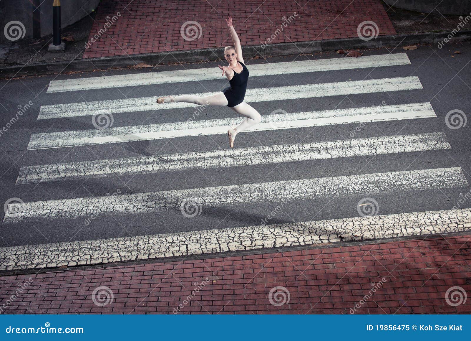 Ballerina Doing Ballet Outdoor Stock Image - Image of dancer, classical ...