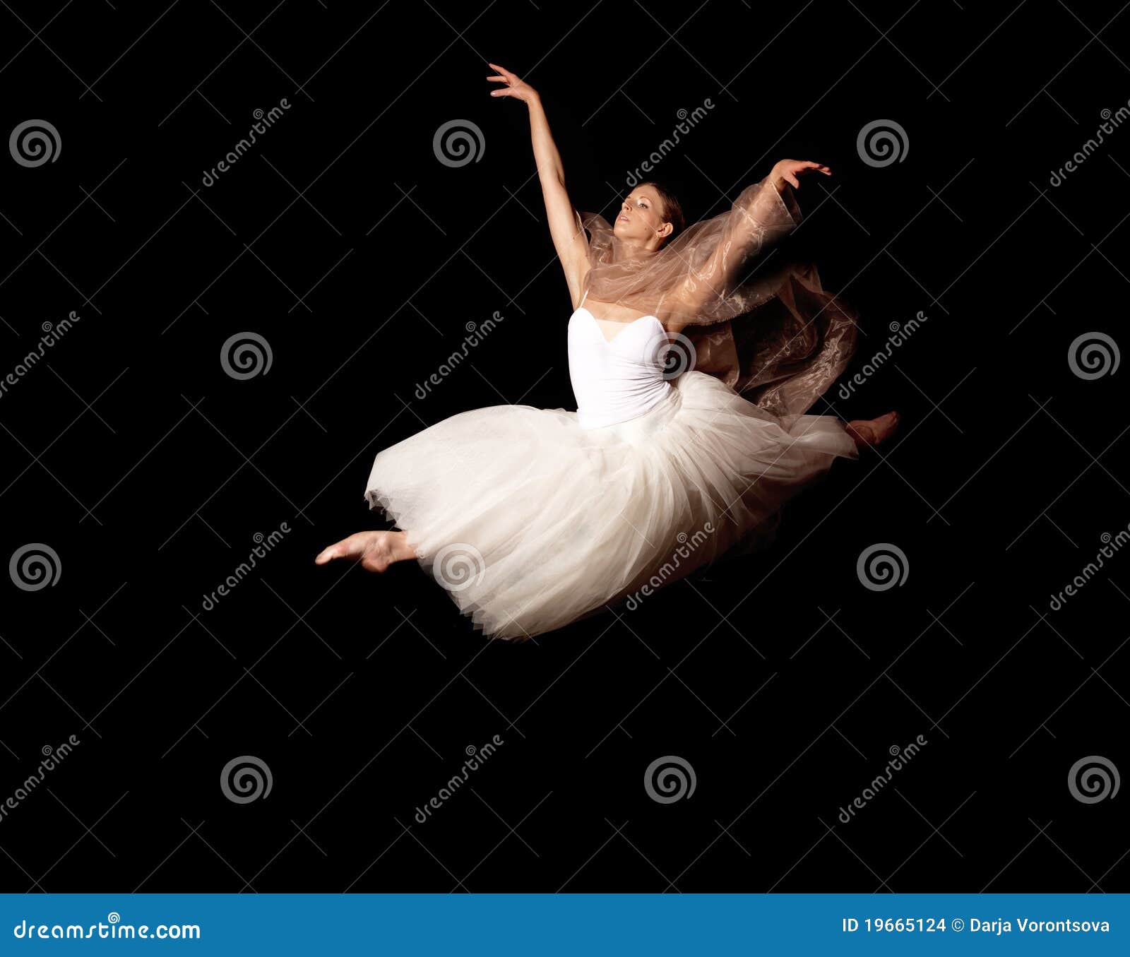 Ballerina fly stock photo. Image of school, female, young - 19665124