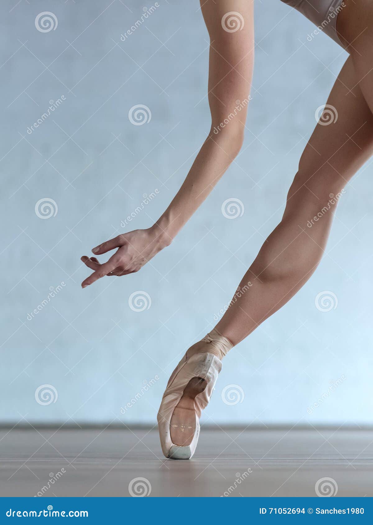 Ballerina leg stock photo. Image of agility, feet, dancing - 71052694