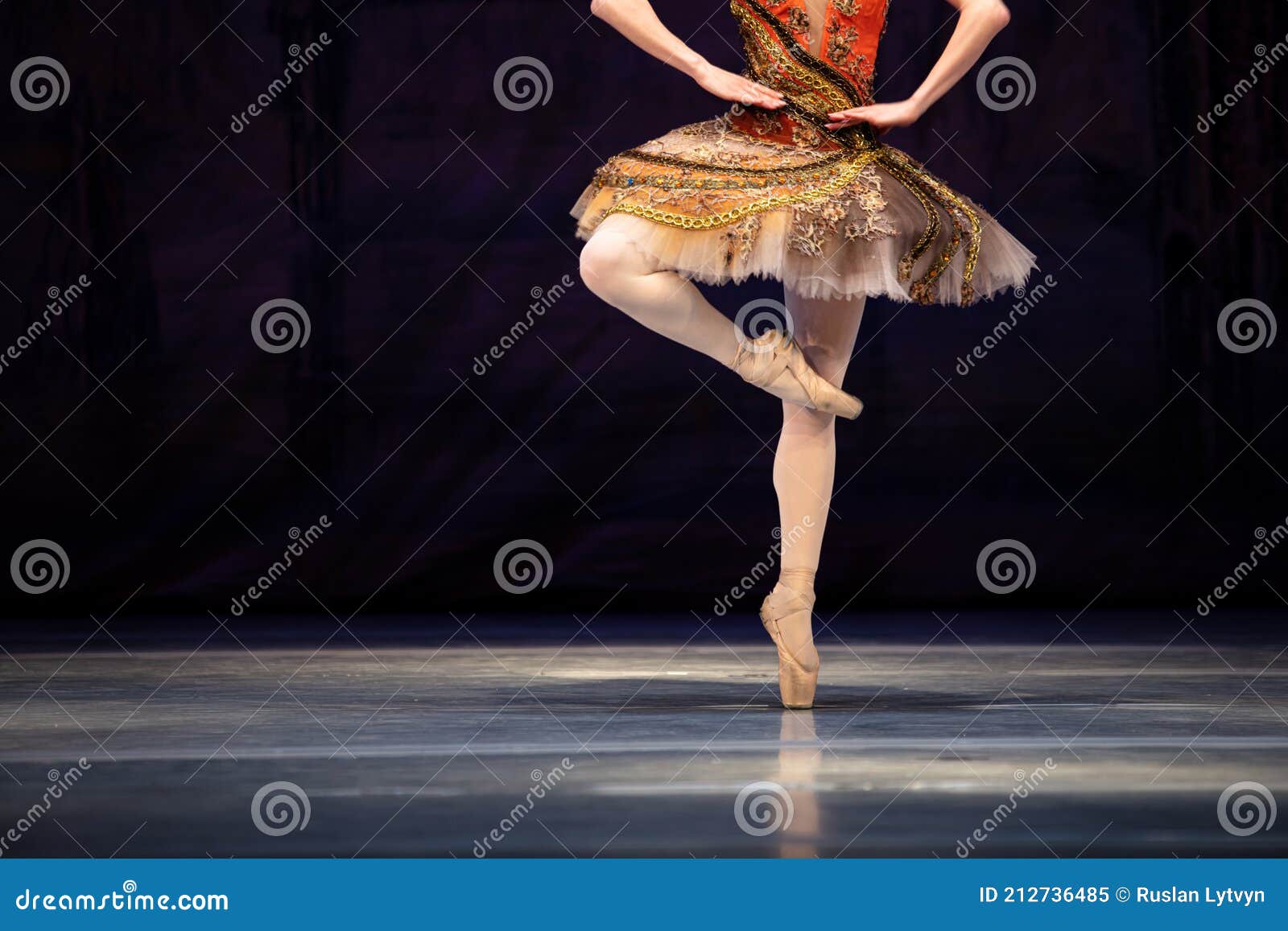 Ballerina legs closeup stock image. Image of artist - 212736485
