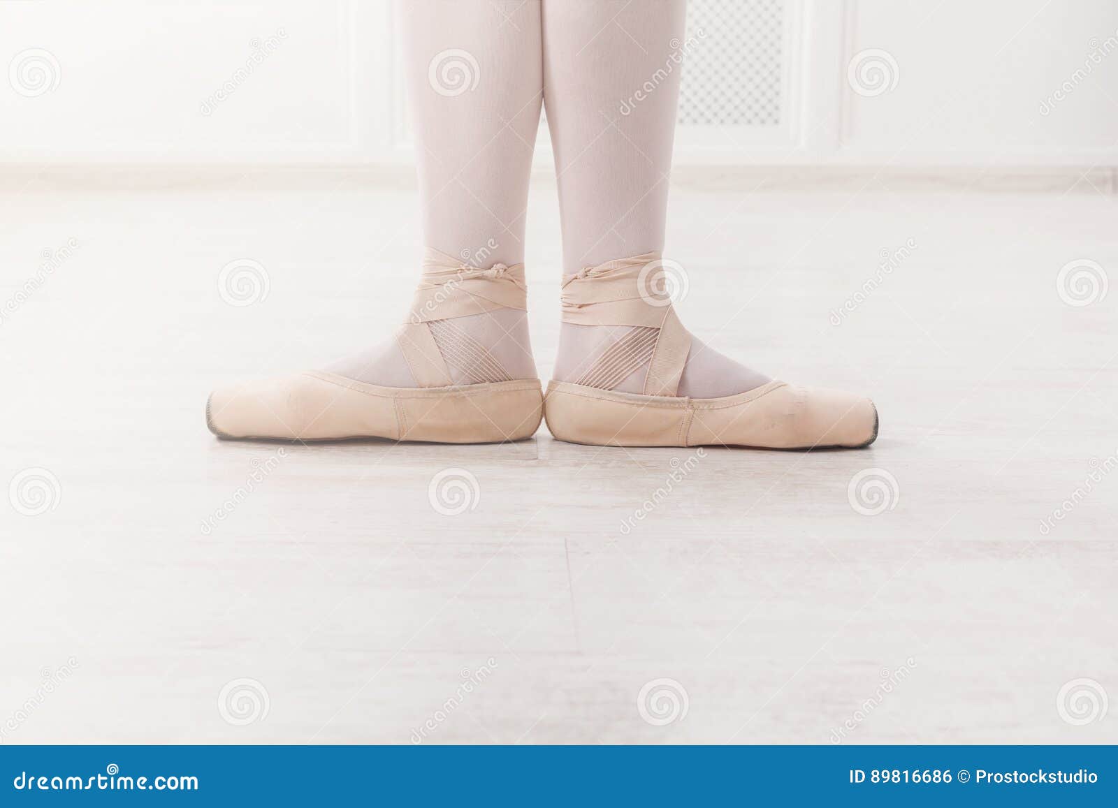 First Position Prep In Character Ballet Dance Stock Image ...