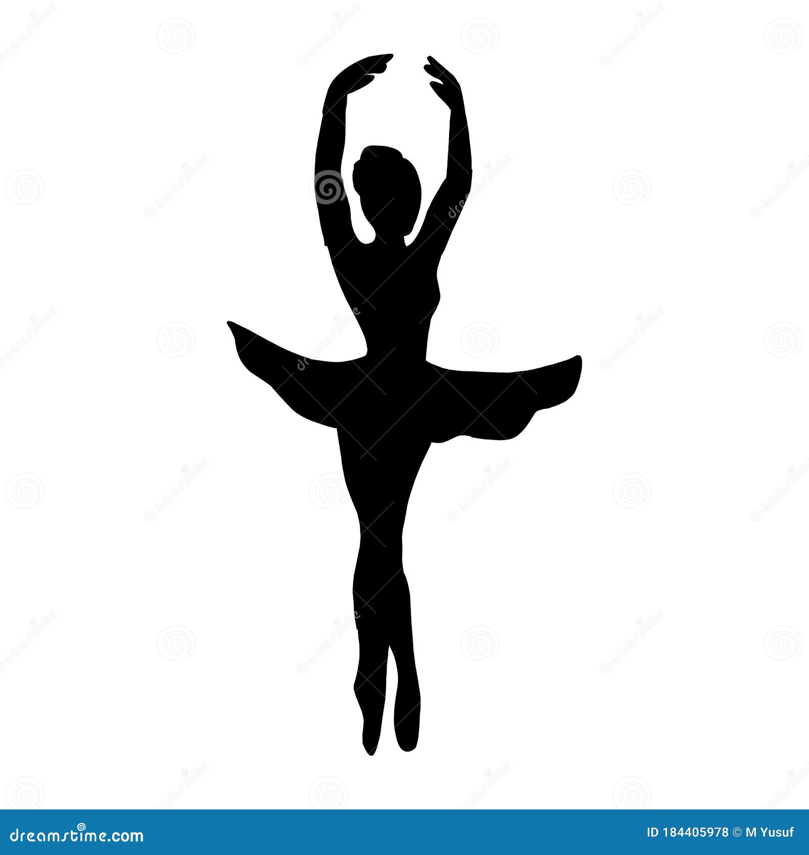 Ballerina Line Icon on White Background. Outline Ballerina Symbol Can ... Ballerina Line Icon on White Background. Outline Ballerina Symbol Can ...