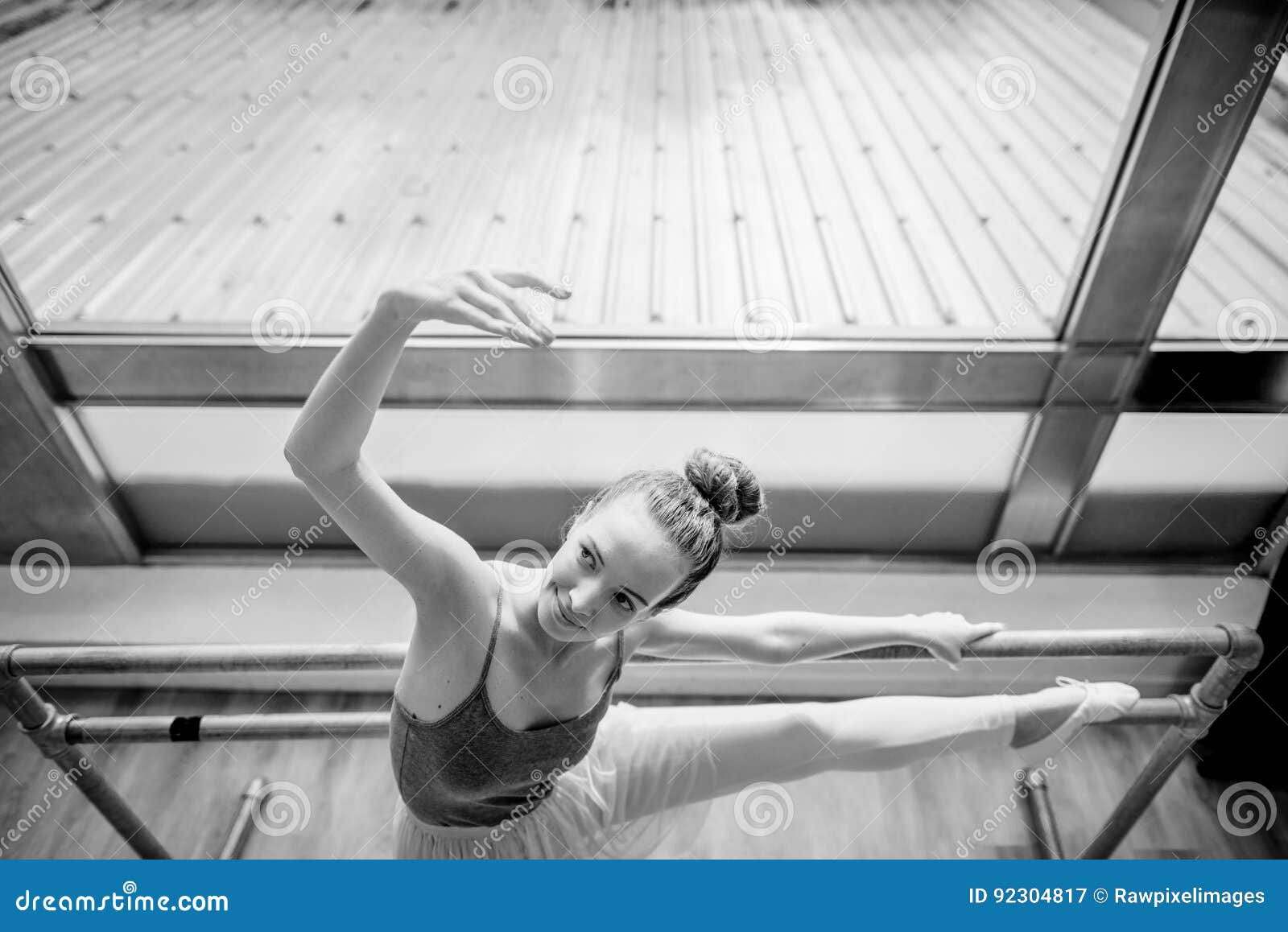 Ballerina Practice Ballet School Concept Stock Image - Image of cute ...
