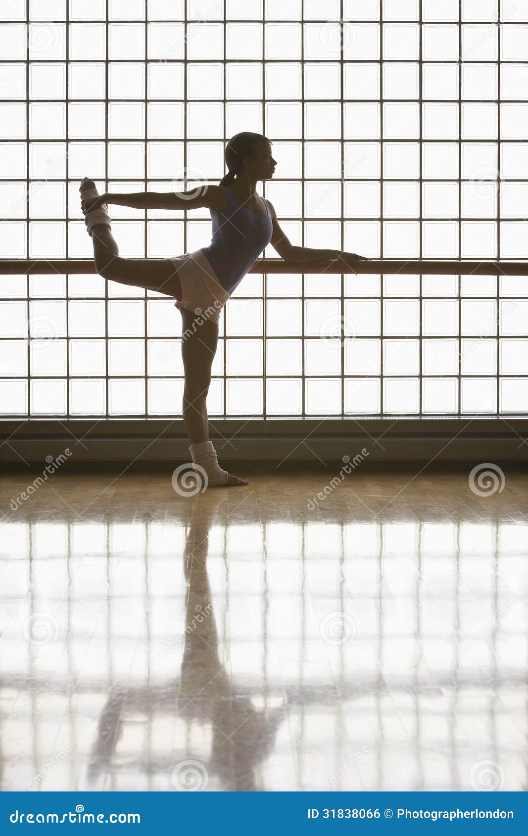 Ballerina Practicing at Rehearsal Stock Photo - Image of practicing ...