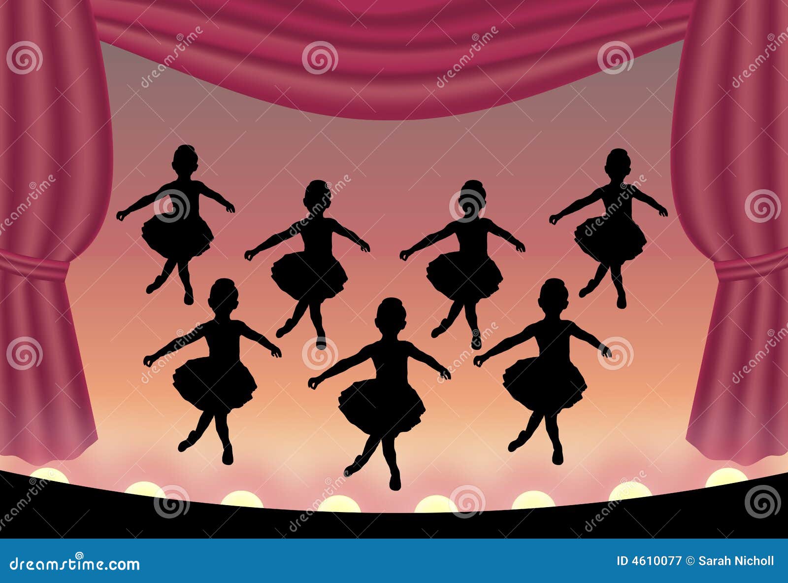 Ballet Curtsy 3 Royalty-Free Stock Photography | CartoonDealer.com #4610087