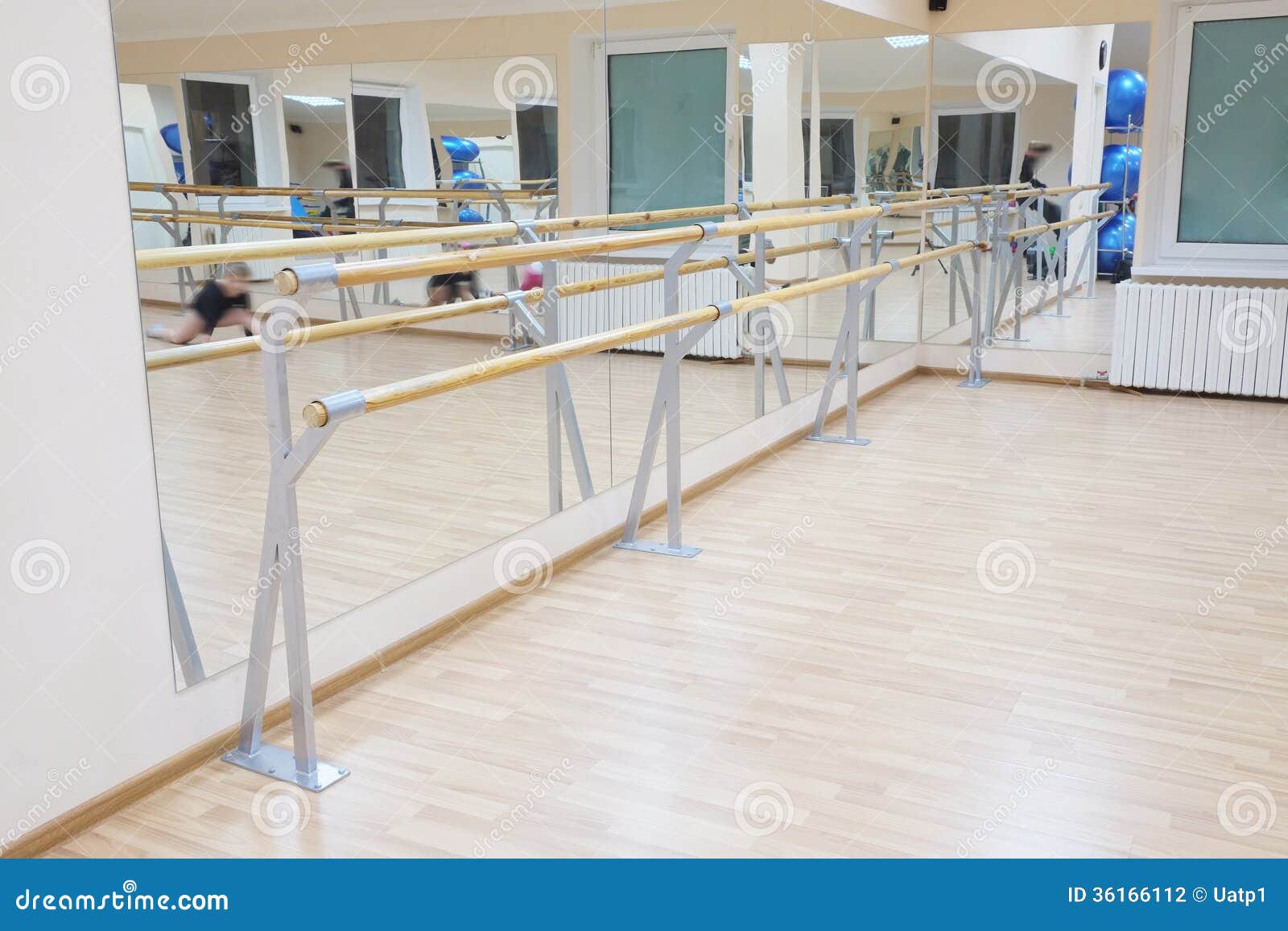 Ballet barre stock photo. Image of leisure, girls, barre - 36166112