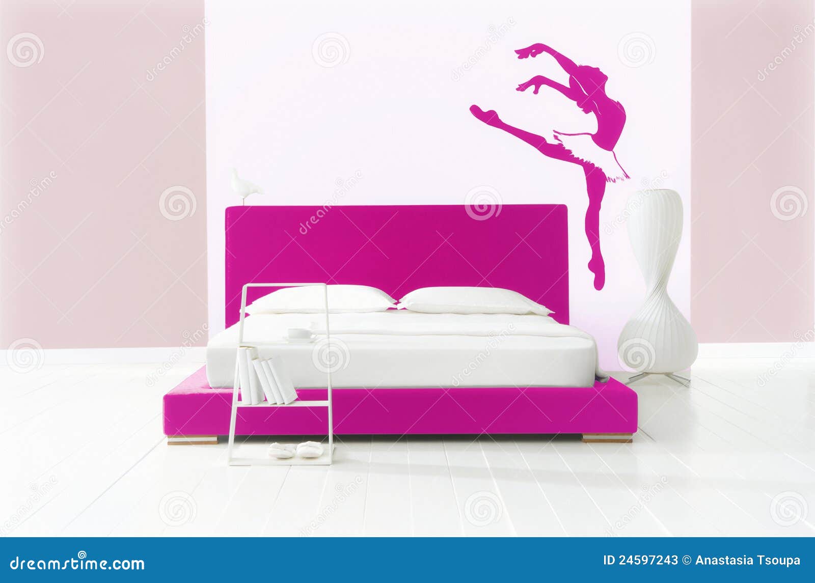 Ballet bedroom stock image. Image of modern, decorative - 24597243
