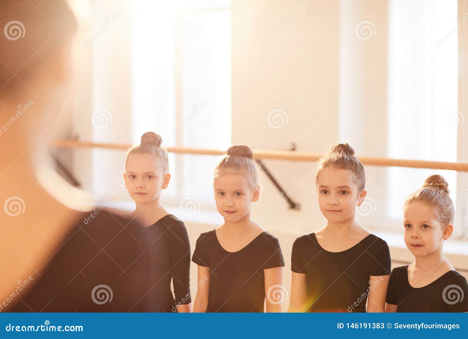 Ballet Class stock image. Image of female, class, child - 146191383