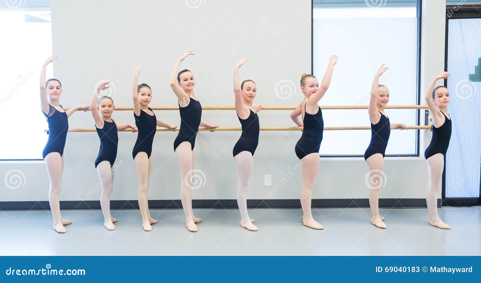 Ballet Dance Class stock image. Image of active, ballet - 69040183