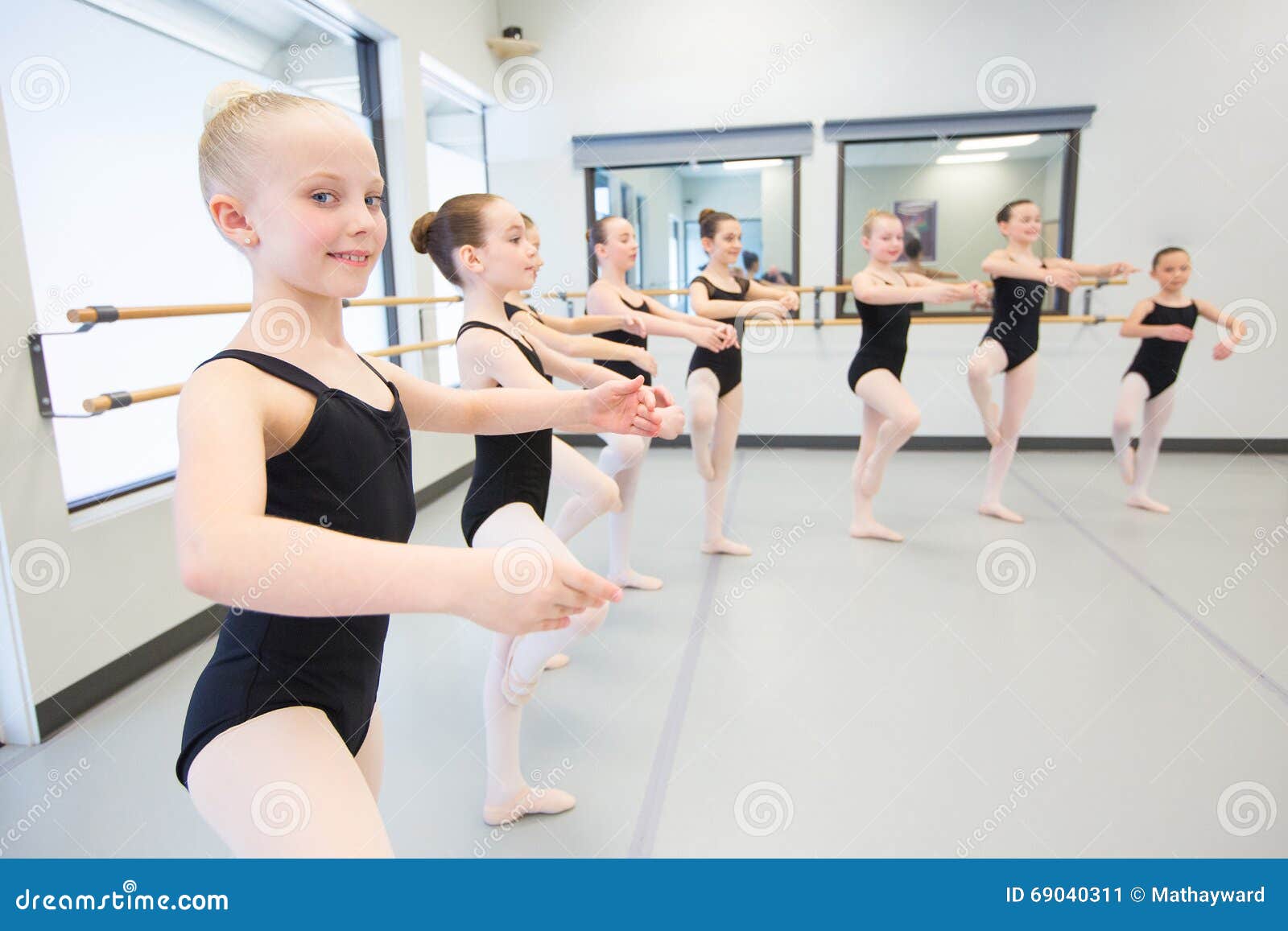 Ballet Dance Class stock image. Image of childhood, dancing - 69040311