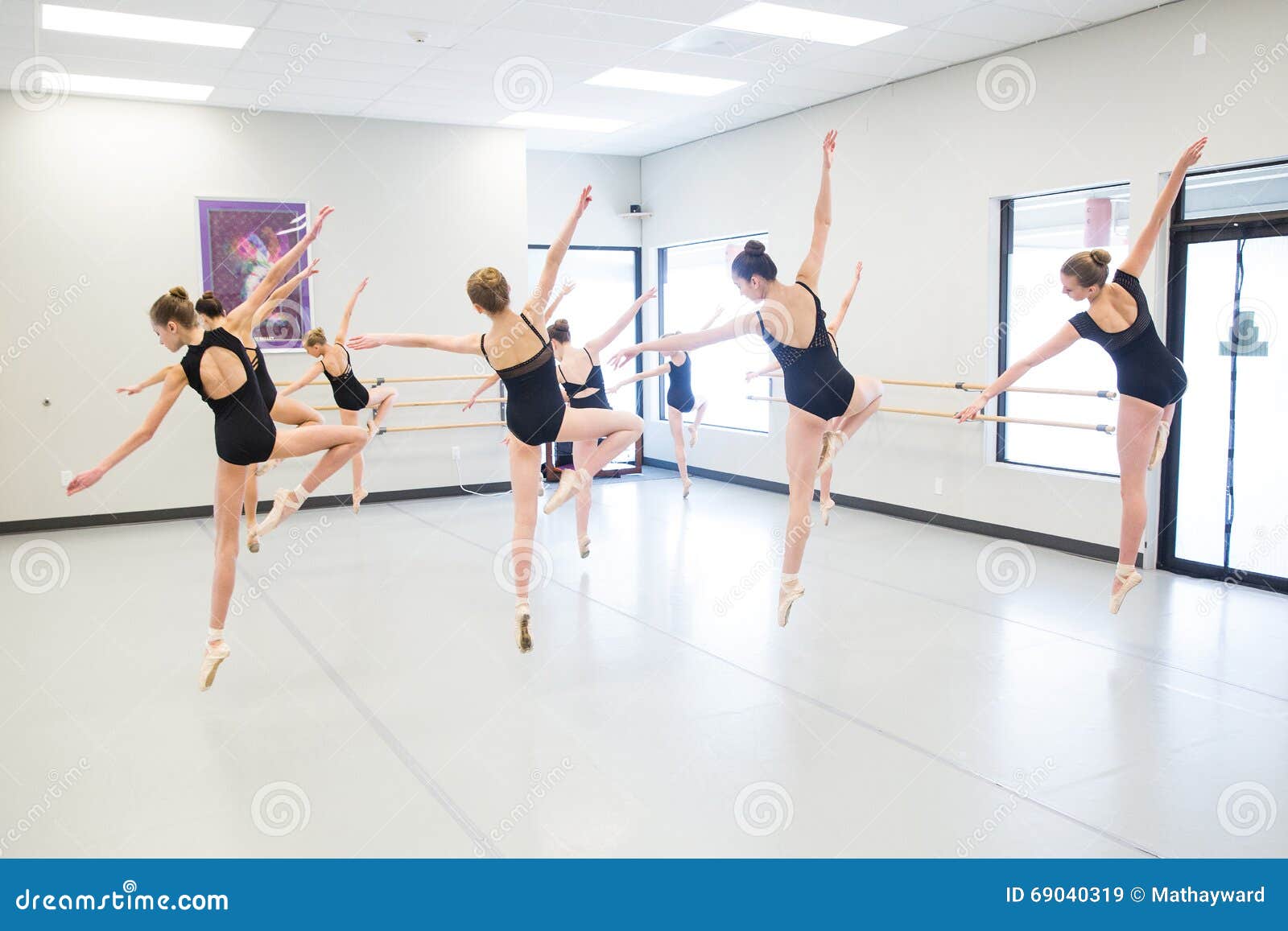 Ballet Dance Class stock image. Image of dancing, balance - 69040319