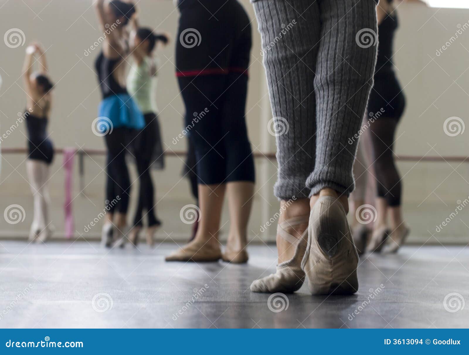Ballet dance practice stock photo. Image of studio, dancer - 3613094