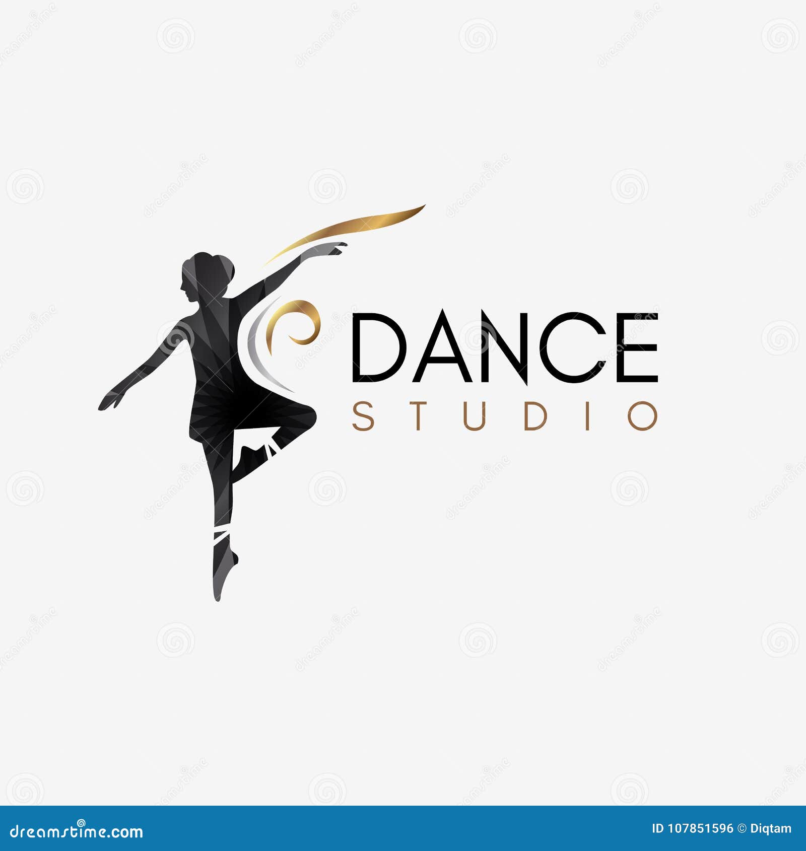 Ballet Dance Logos