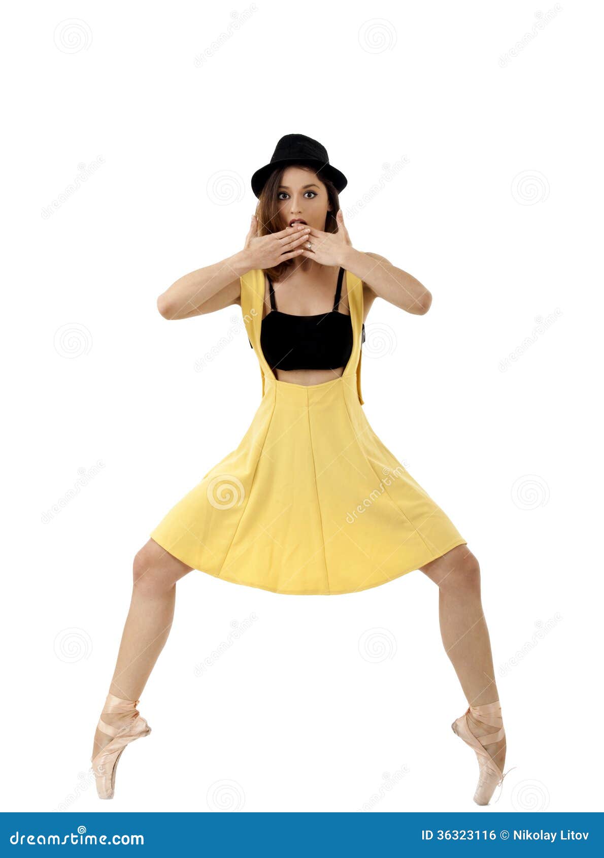 Ballet Dancer stock photo. Image of flexibility, adult - 36323116