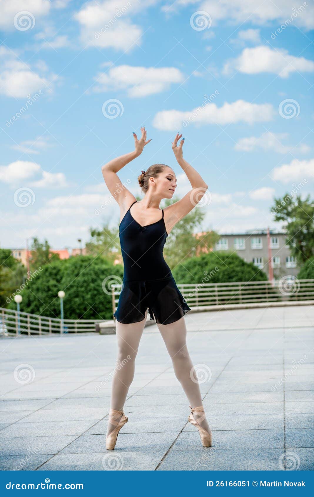 Ballet Dancer Dancing Outdoor Stock Image - Image of activity ...