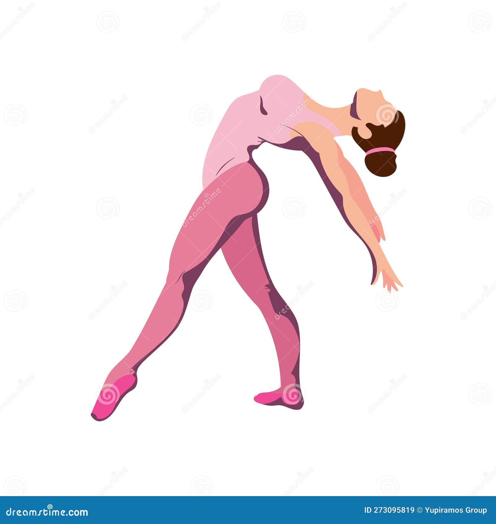 Ballet dancer design stock vector. Illustration of children - 273095819