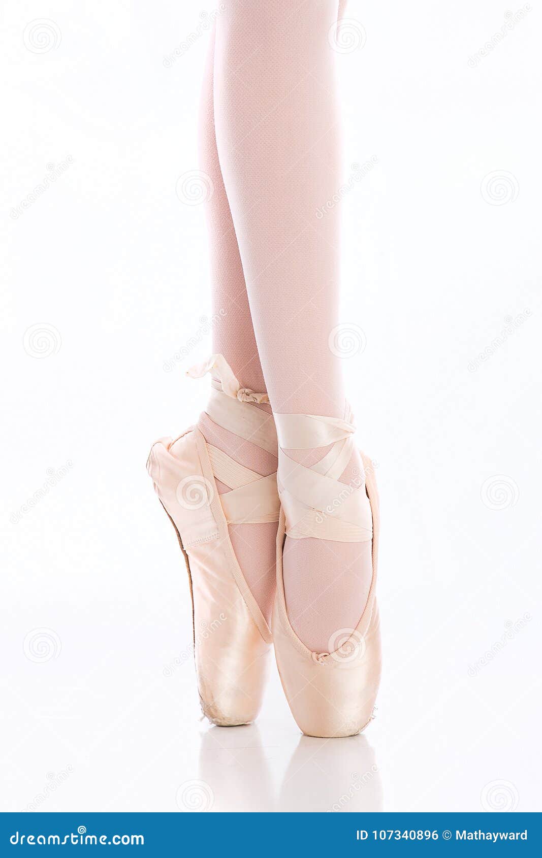 Ballet Dancer Feet on Pointe Stock Photo - Image of graceful, feet ...
