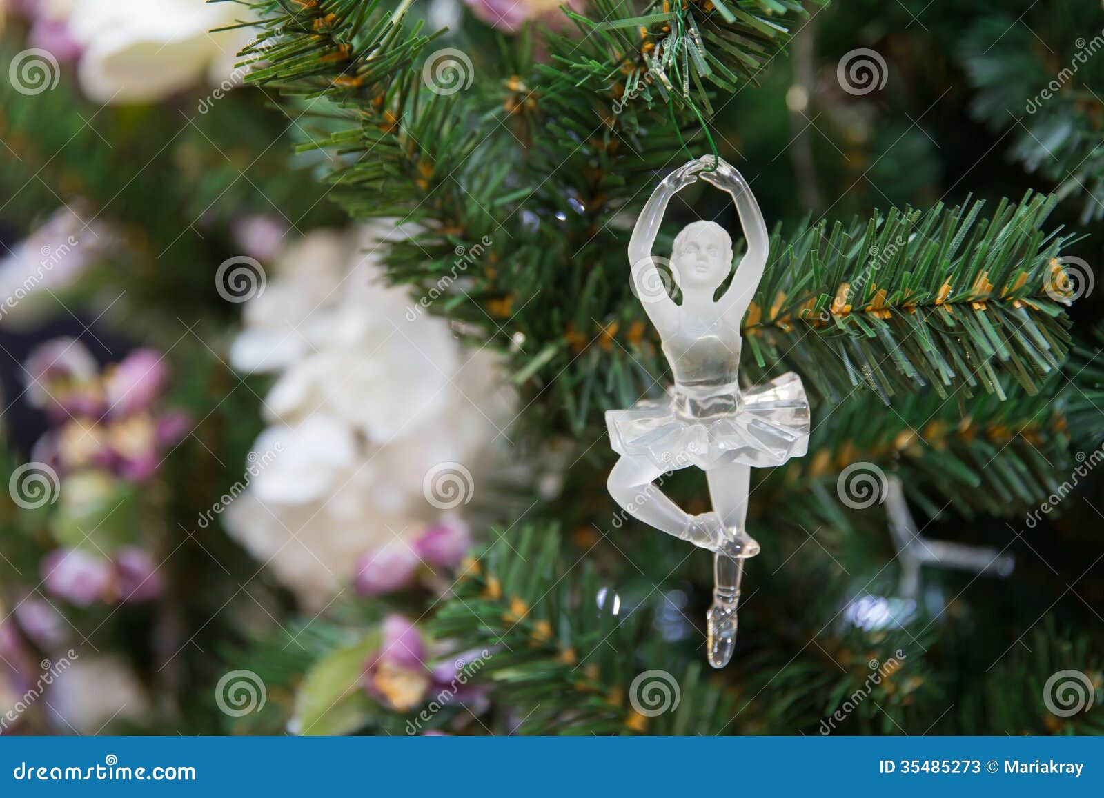 Ballet dancer stock image. Image of decor, artificial - 35485273